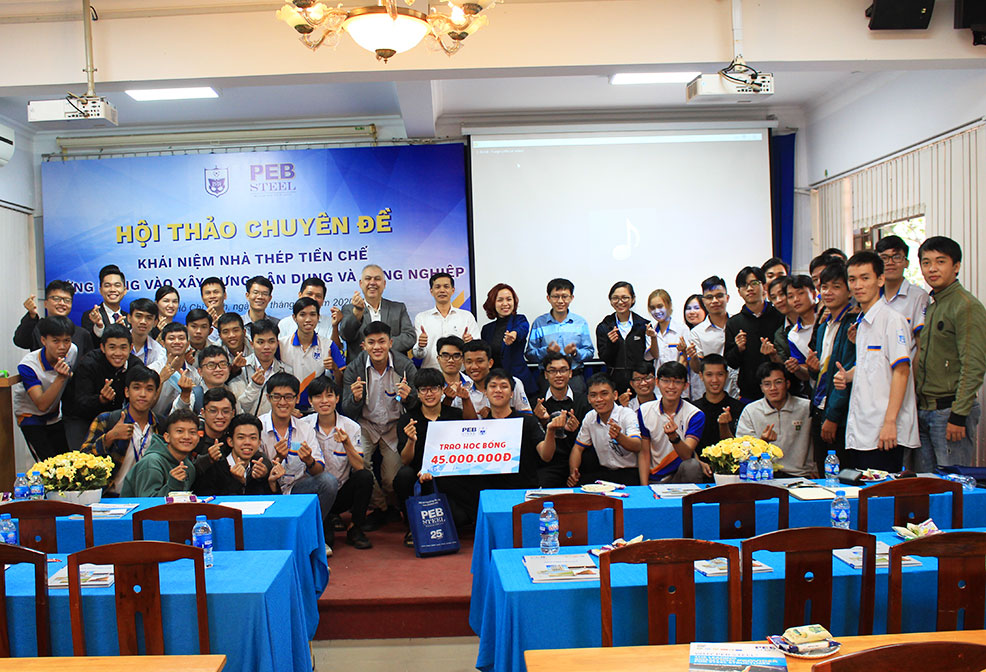 University Tour at HCMC University of Transport | PEB Steel