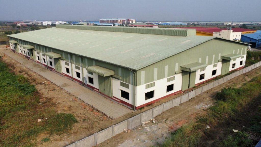 Struktur Gudang Baja Prefabrikasi | Pebsteel