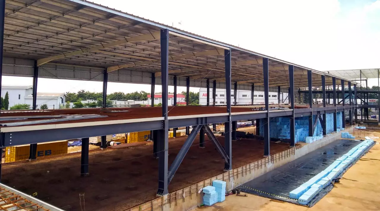 Cold Storage (Indonesia) - PEB Building Project | PEB Steel